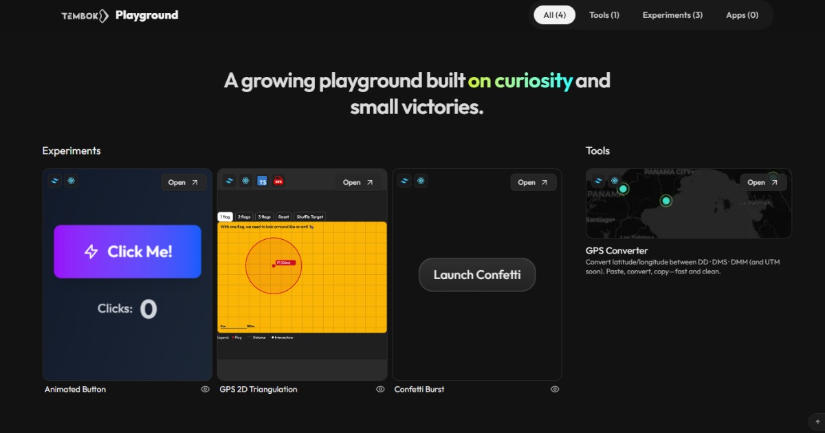Tembok — Playground